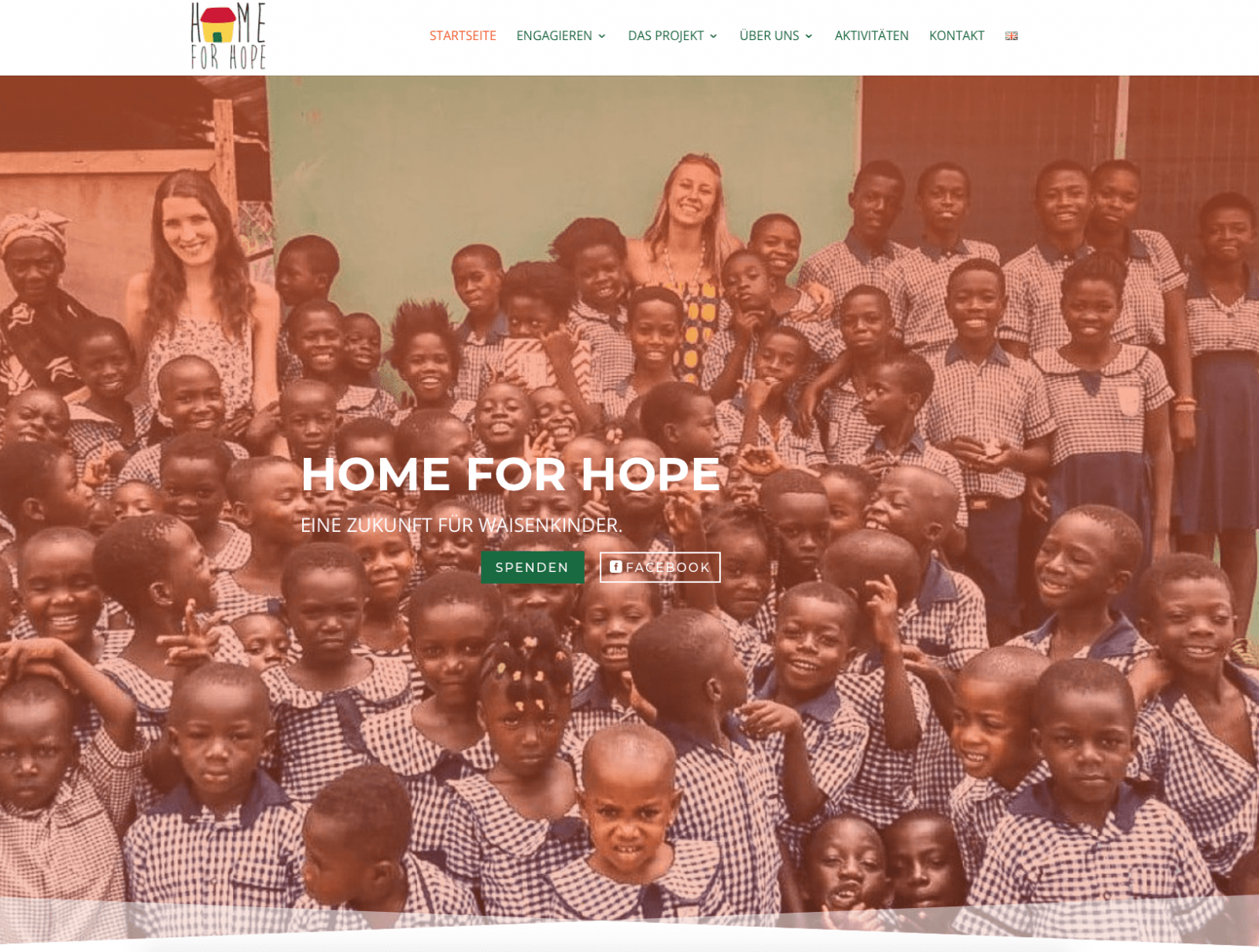 Unsere neue Website ist online! - Home for Hope